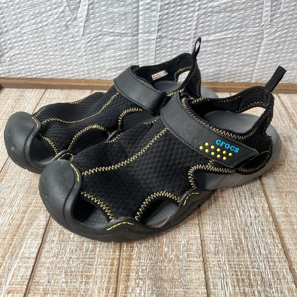 CROCS | Shoes | Crocs Swiftwater Fisherman Mesh Deck Sandals Water ...